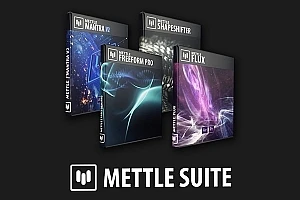 【AE/PR插件】Mettle星云背景3D形状网格变形动画插件套装 Mettle AEX plugins bundle 2024.2 Win版 ...